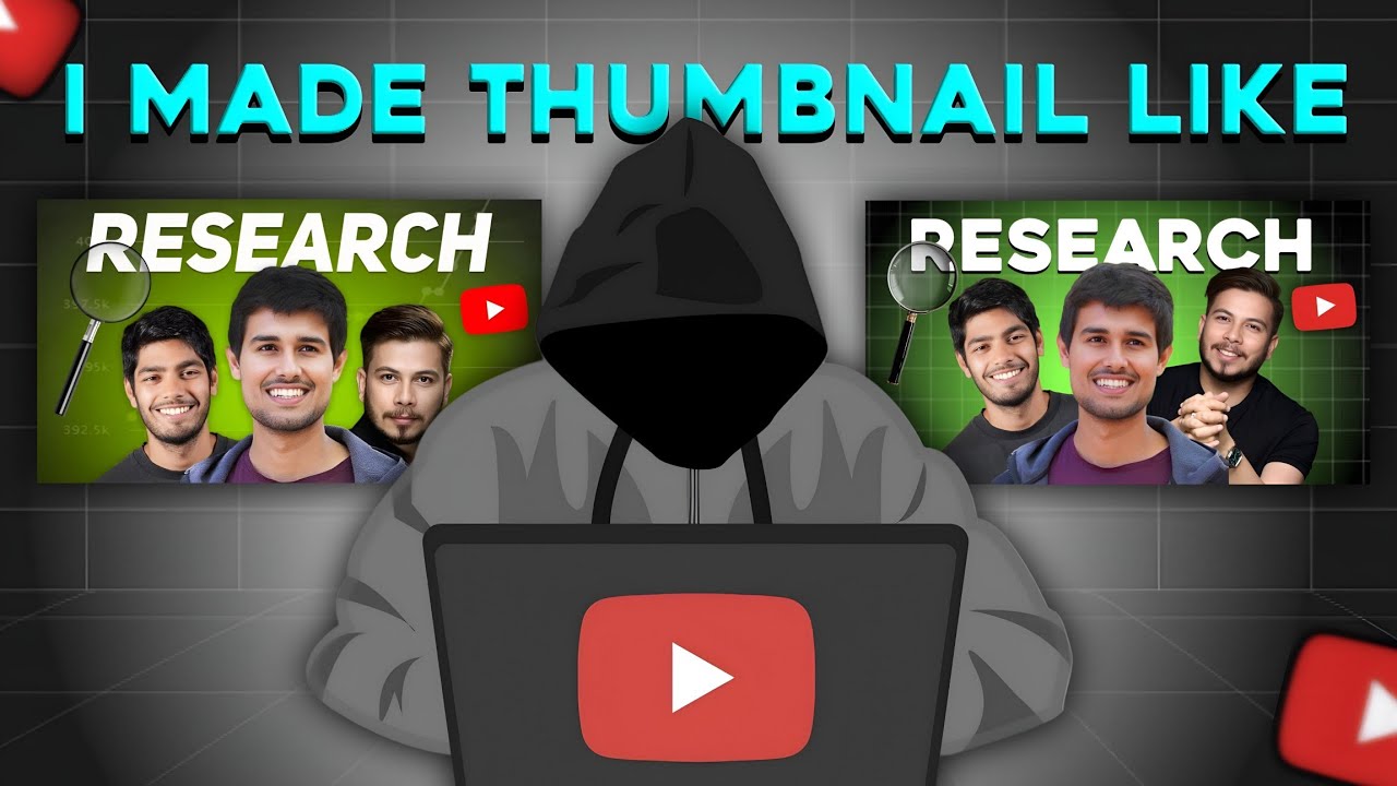How to Make Thumbnail like @decodingyt| @dhruvrathee Free ...