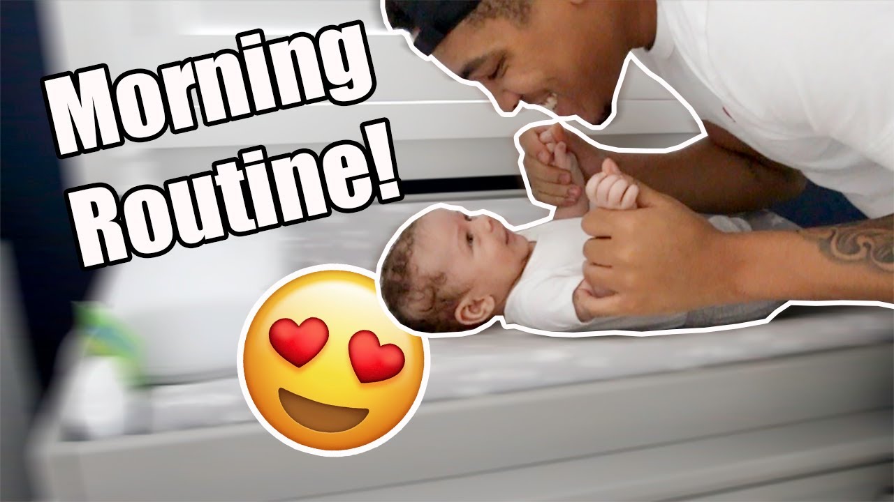Newborn Morning Routine♡ - YouTube