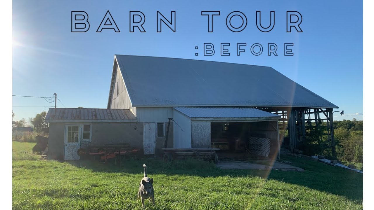 Dow Farm Renovations: Barn Tour | October 2021 - YouTube