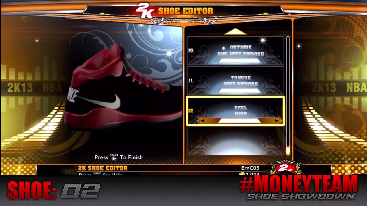 NBA 2K13 | Results & Winner of MoneyTeam Shoe Showdown ft 2k Shoe ...