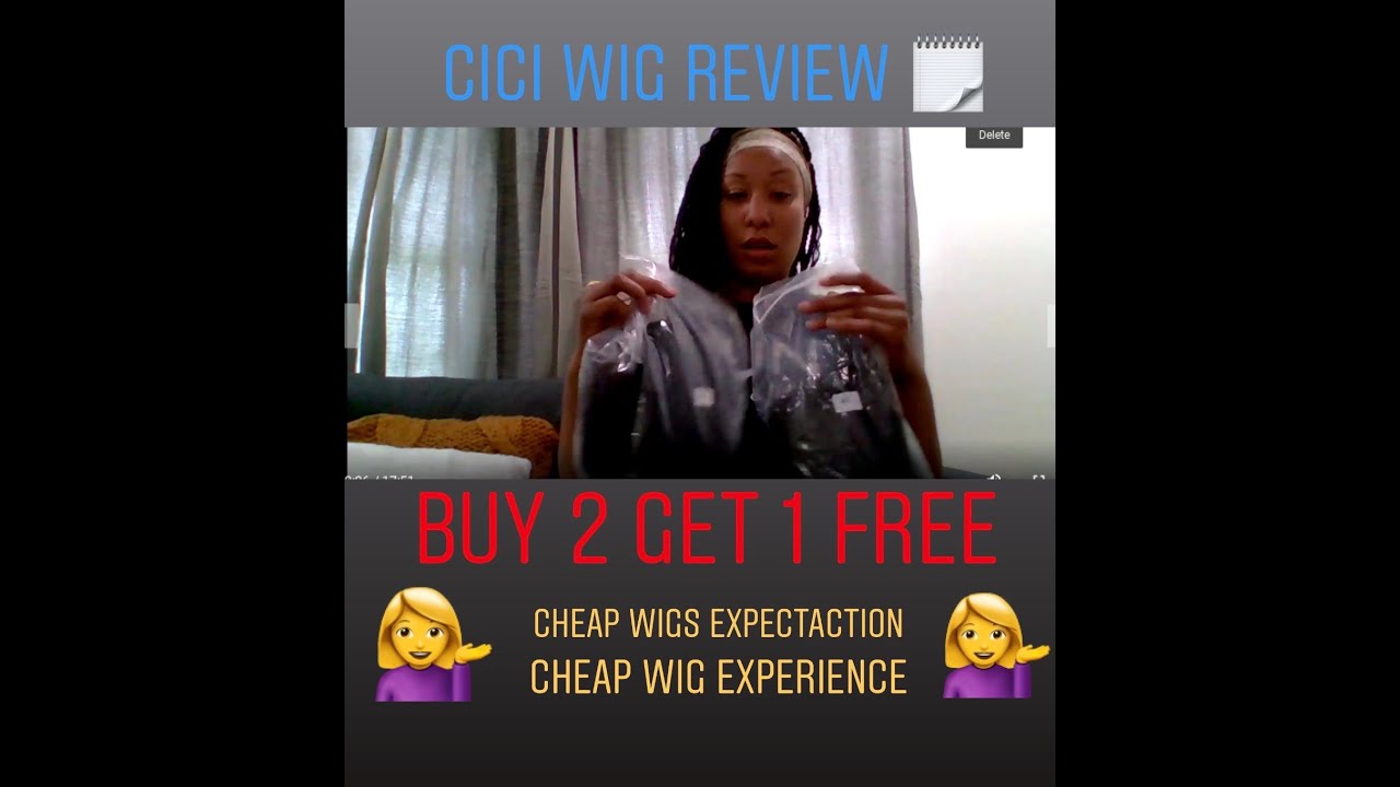 CiCi Wigs Hair Review: **Must Watch Before or After Order Advice ...