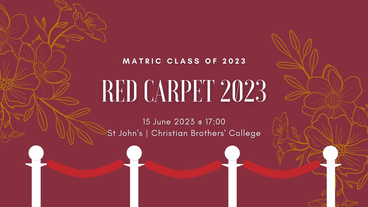 Red Carpet Event 2023 | Matric Class of 2023 | 15 June 2023 - YouTube