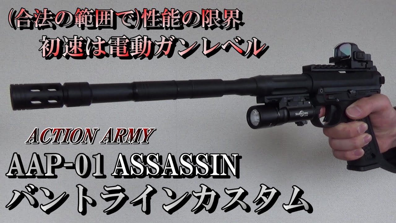 AAP-01 ASSASSIN バントラインカスタム - YouTube