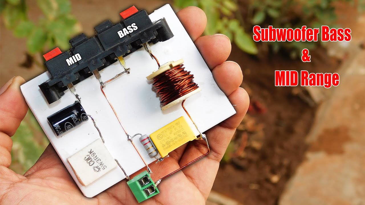 Heavy Bass Filter For Power Amplifier | Low Pass Filter & Mid Range ...