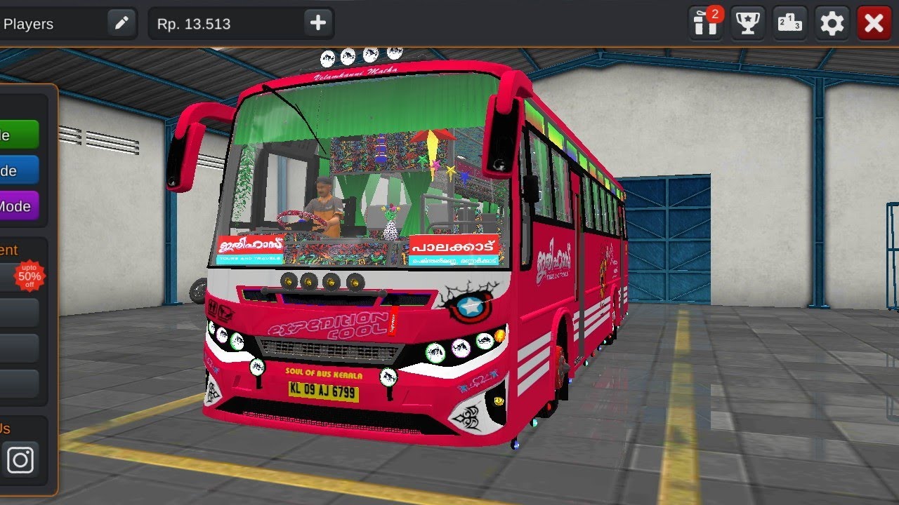 ITHIHAS BODY CODE bus mod driving /The new day players - YouTube