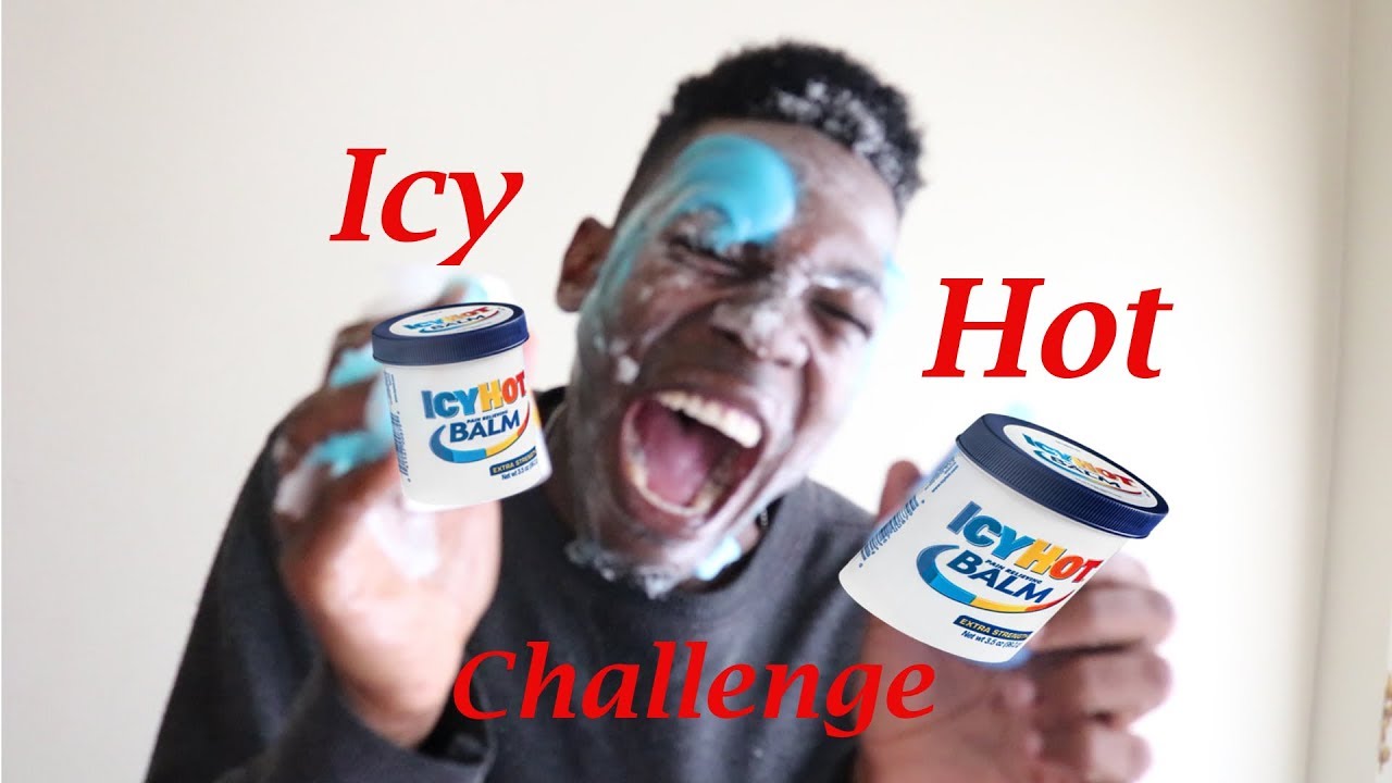 ICY HOT ON MY FACE & IN MY BOXERS (ICY HOT CHALLENGE) - YouTube