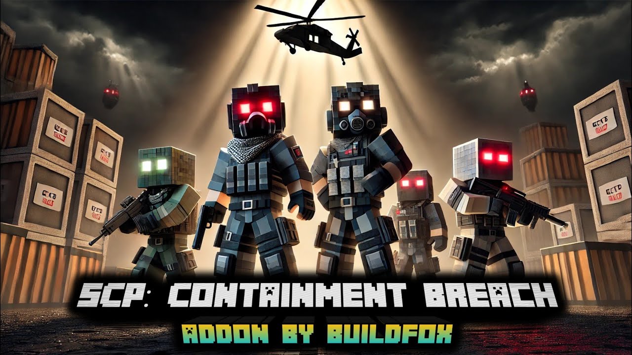 Minecraft SCP Foundation Mod | SCP:Minecraft Containment Breach - Guns ...