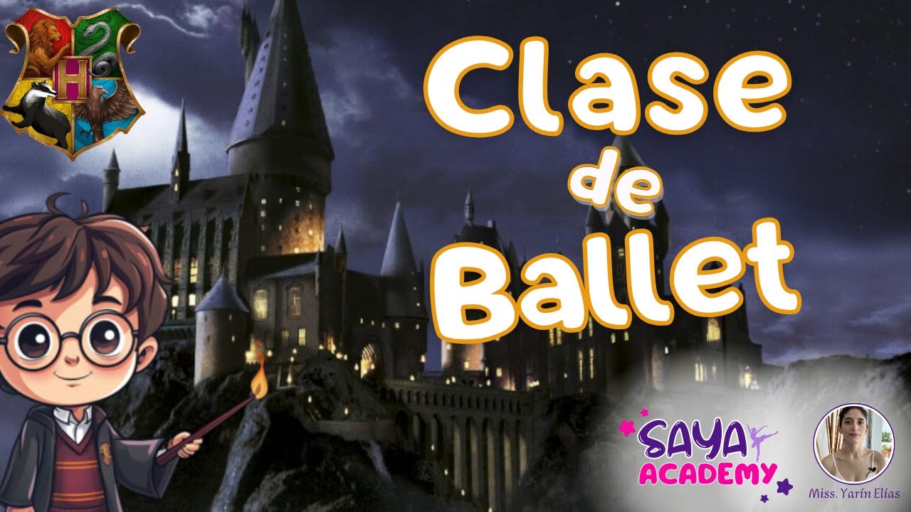 🟣 Clase especial de Ballet Harry Potter ⚡️🪄| Clase de Ballet completa ...