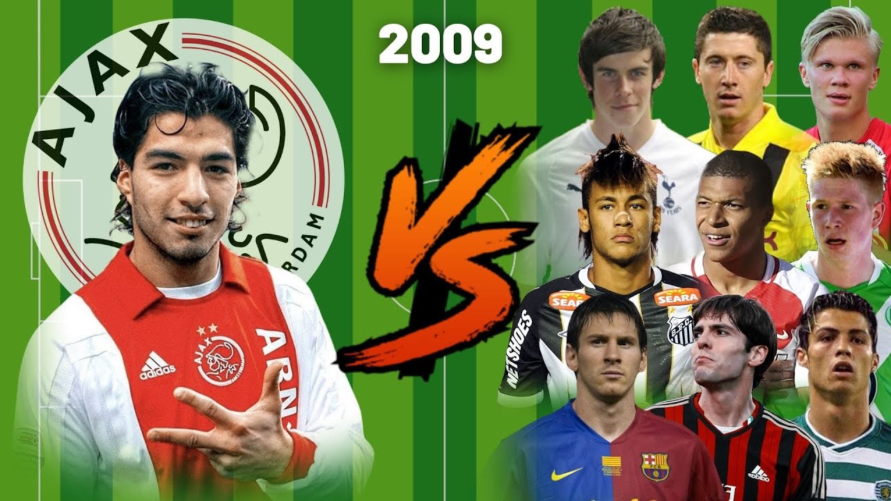 Suarez vs 2009 Legends💪(Ronaldo-Mbappe-Neymar-Benzema) - YouTube