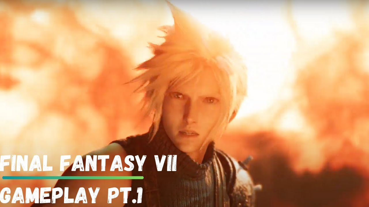 Explosive Intro! - Final Fantasy VII Remake | Walkthrough Gameplay (Pt ...
