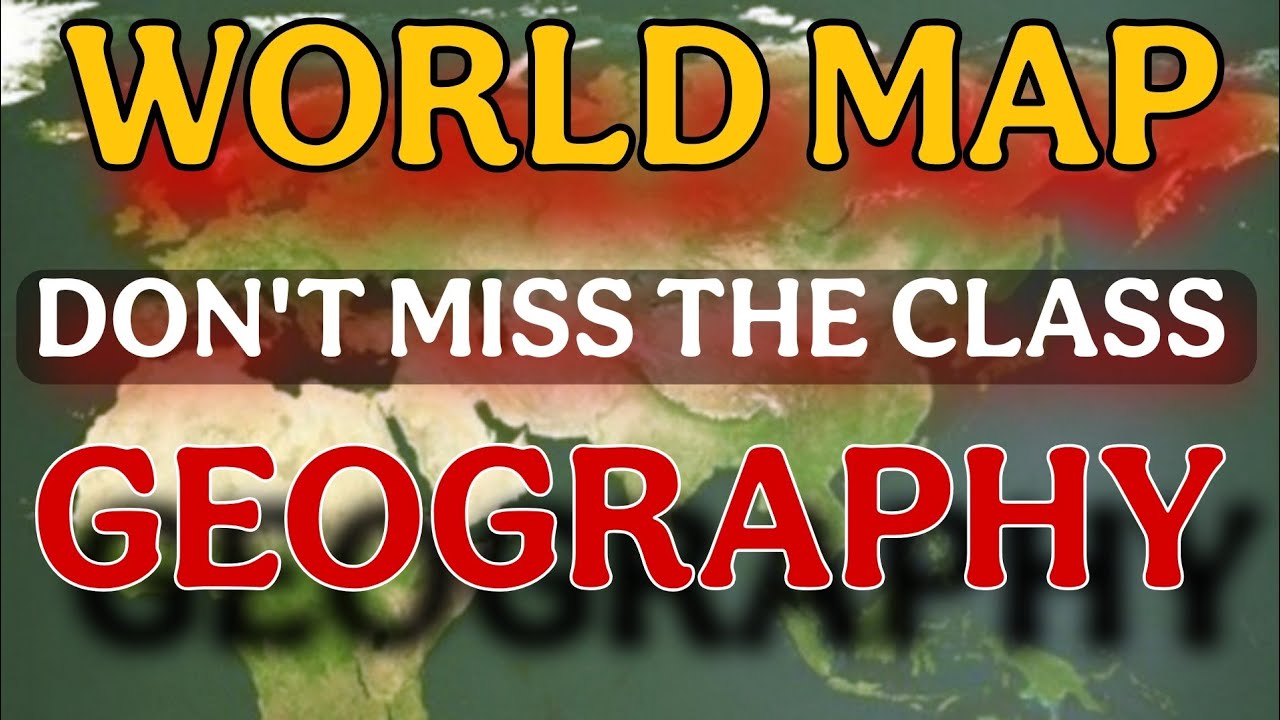 World Map 🌍 विश्व का नक्शा आसनी से भरना सीखे BA MA Map Geography map ...