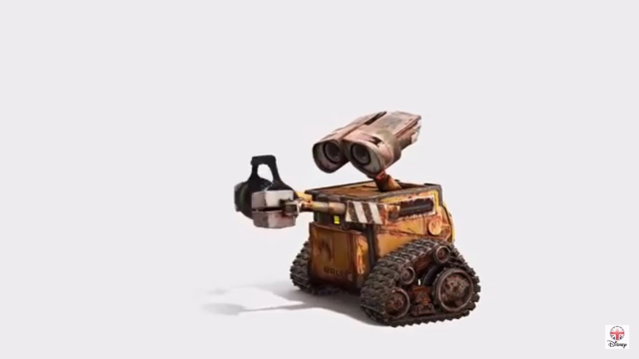 Wall-E Headphones Slow Motion 2x - YouTube