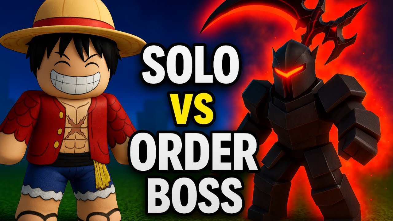 SOLO vs ORDER BOSS in Blox Fruits! (Buddha V1 + CDK Combo) - YouTube