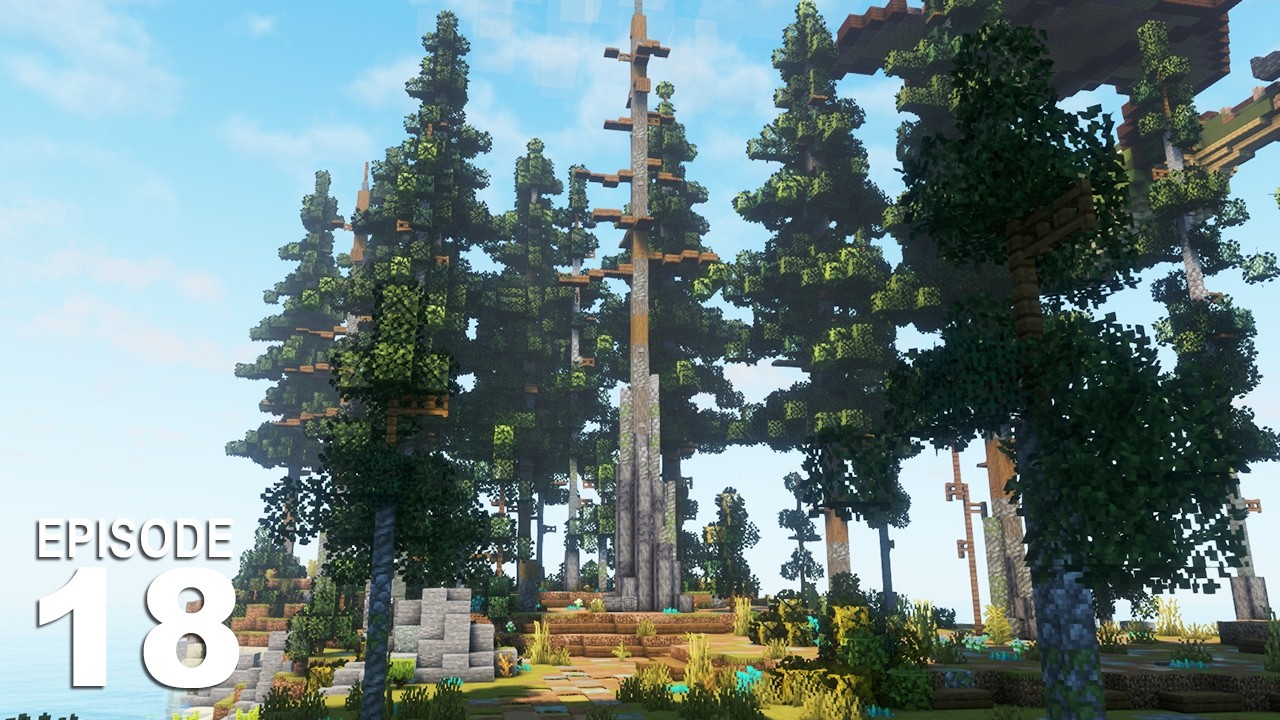 The Pine Forest | Hardcore Minecraft - YouTube