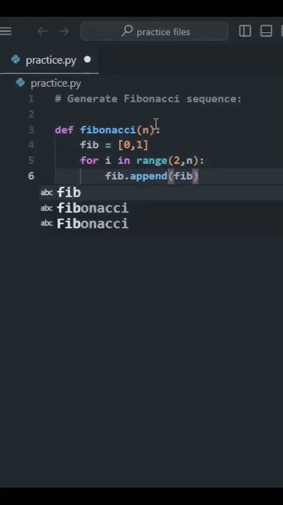 Generate Fibonacci Sequence Python Pythonprogrammingcodinglearnpython Pythonforbeginners