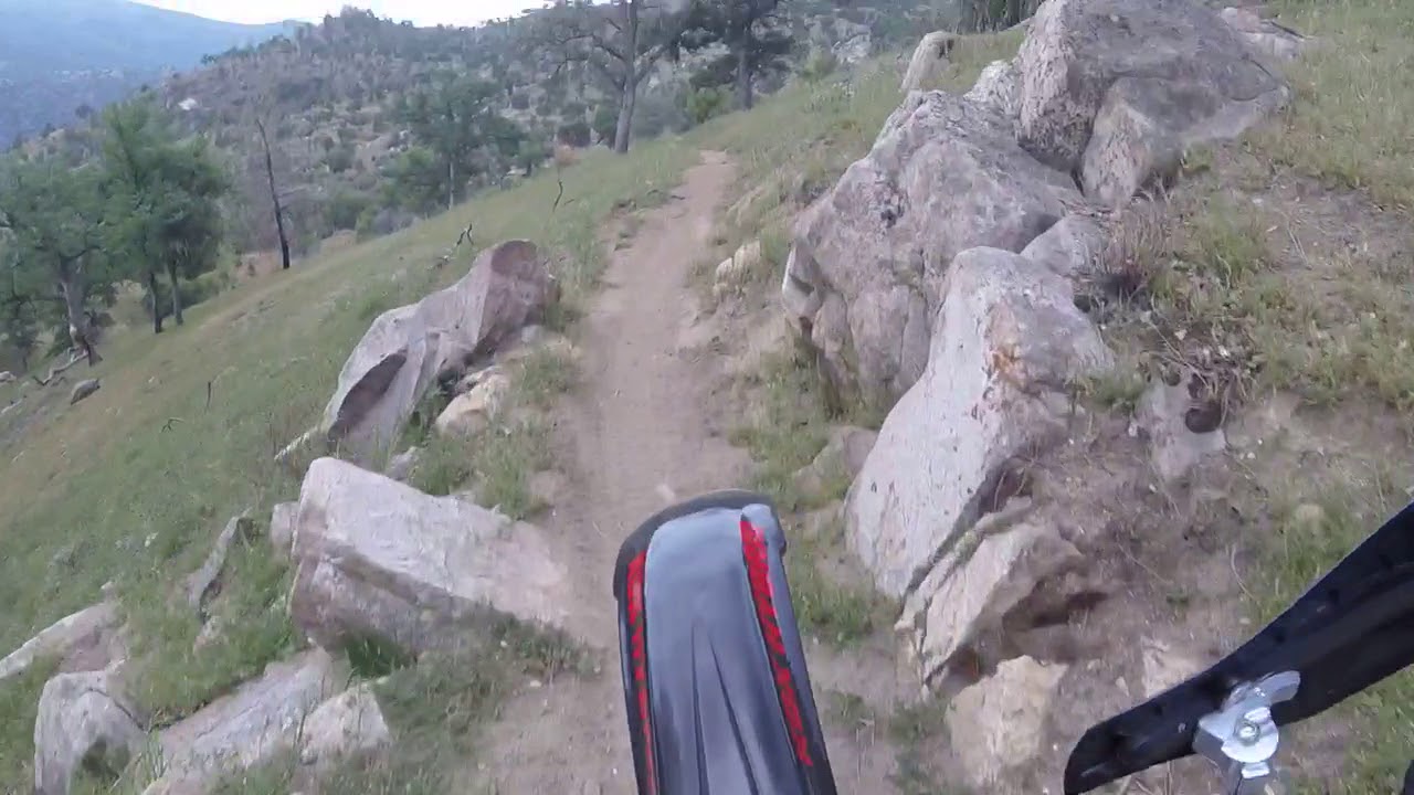 KDX HYBRID CRUISING SINGLE TRACK - YouTube