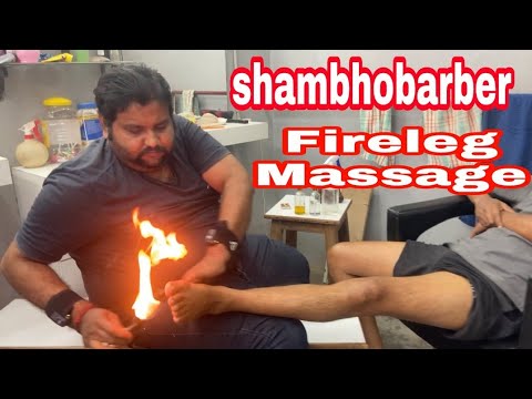 Fire Foot massage therapy [Heal Foot pain by the use of heat therapy ...