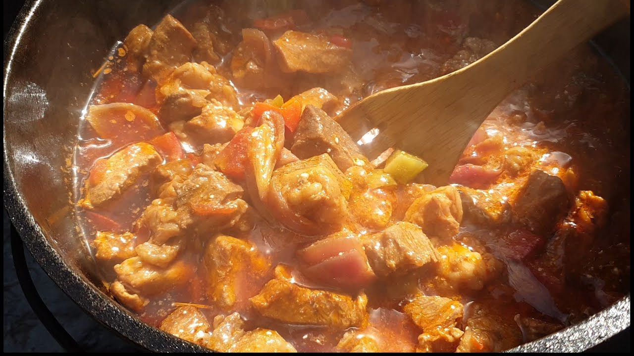 🔥🔥DUTCH CHEESE, WAGYU & PORK GOULASH 4K🔥🔥 - YouTube