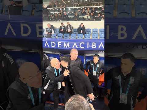 🤝 Nuri Şahin ve Sergen Yalçın, karşılaşma öncesi birbirlerine şans diledi! #shorts