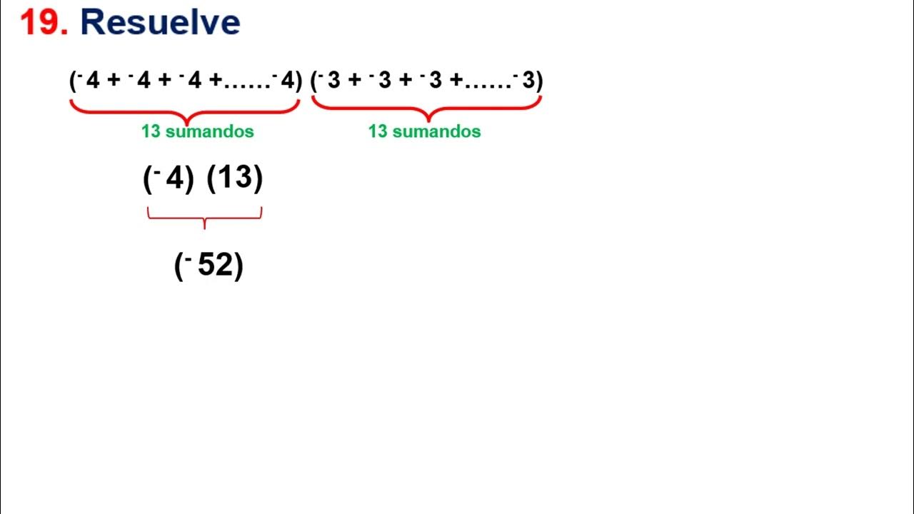 Ejercicio 19 Operaciones en Z - YouTube