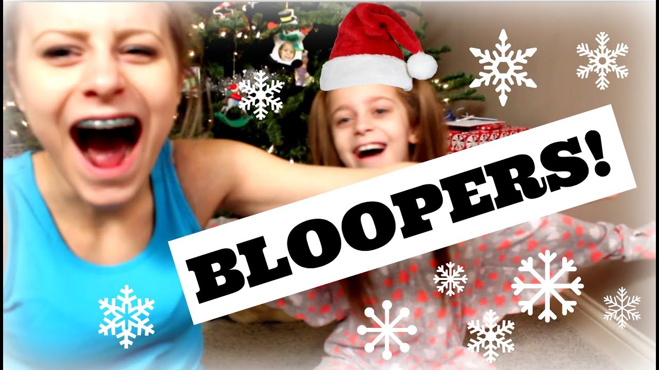 CHRISTMAS BLOOPERS! || Lilyslounge14 - YouTube