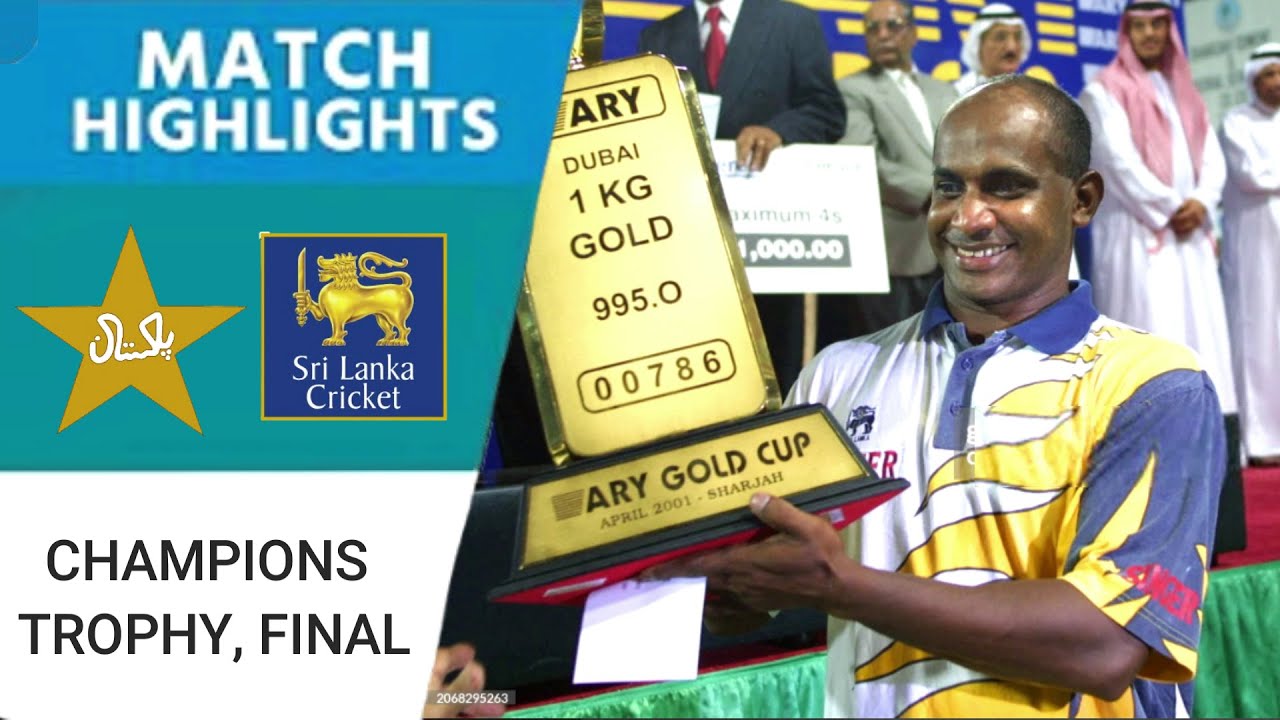 Pakistan vs Sri Lanka | Final Match Highlights | Saeed Anwar and ...