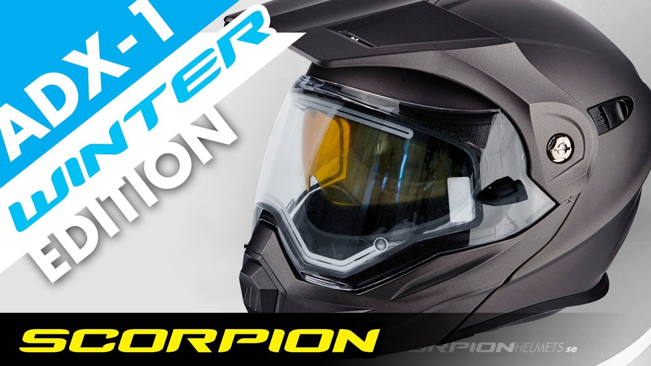 Scorpion ADX-1 Winter Edition | Scorpionhelmets.se - YouTube