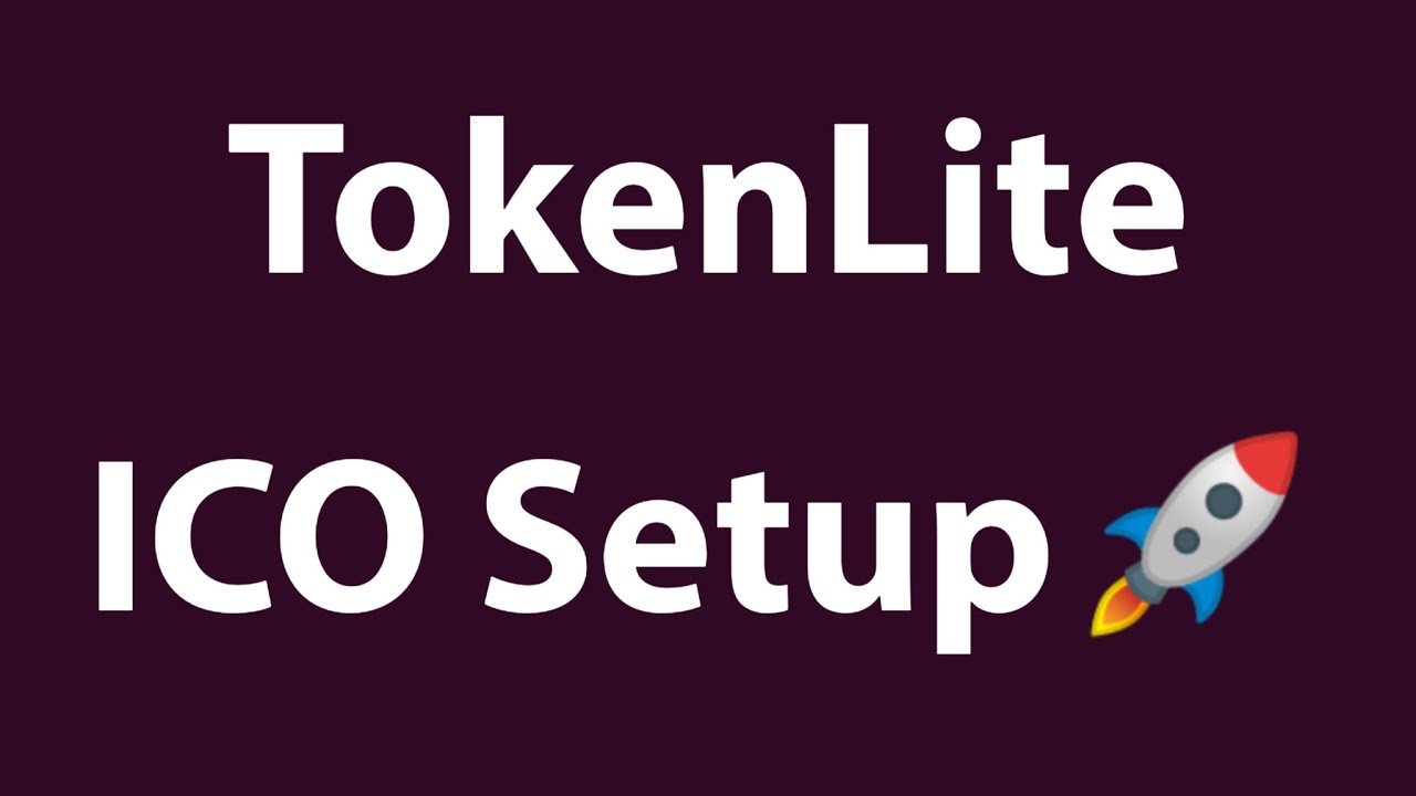 24/7 TokenLite ICO Management Complete Installation Service - YouTube