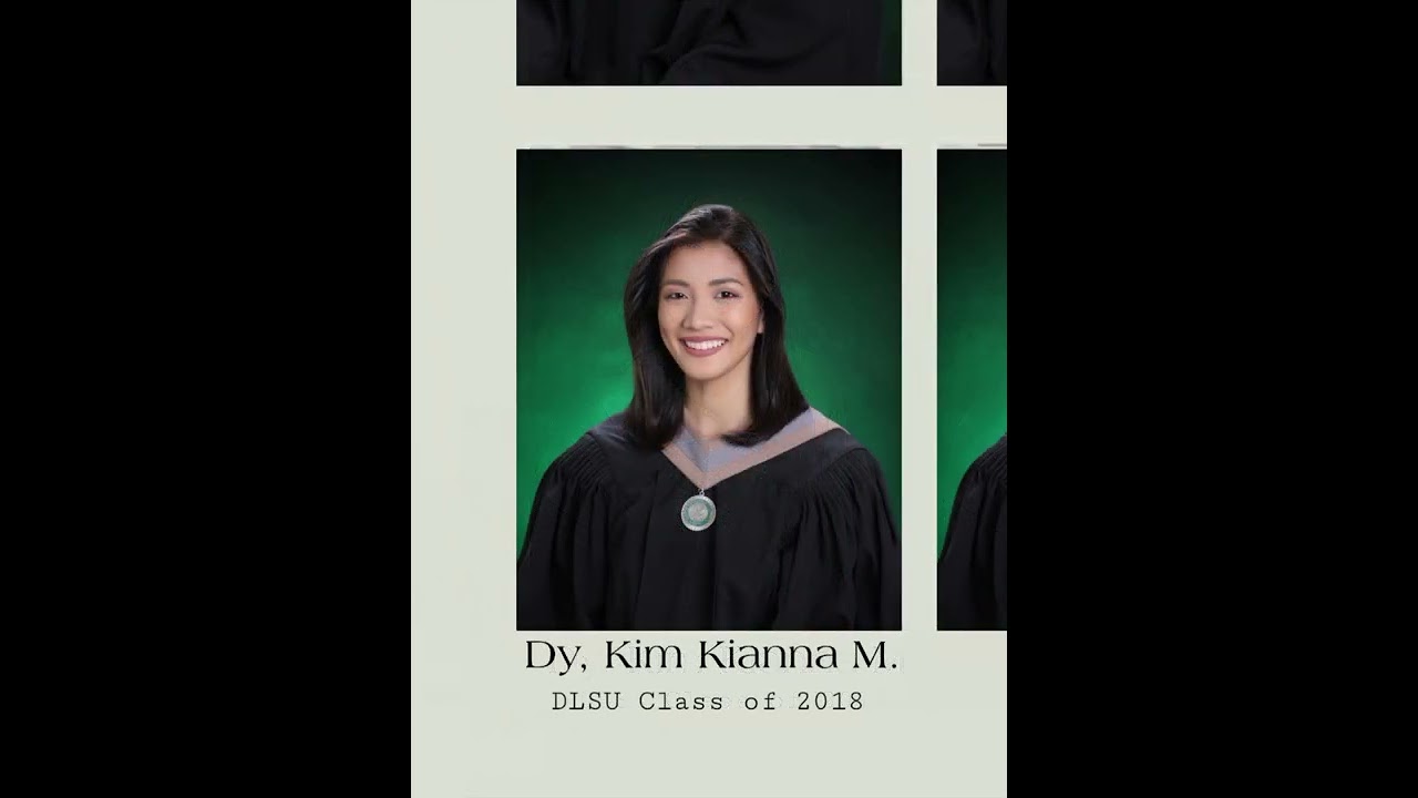 Kianna's Graduation Pictures Transformation From HS To College In DLSZ ...
