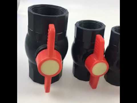 HDPE Ball Valve (Socket and Thread) - YouTube