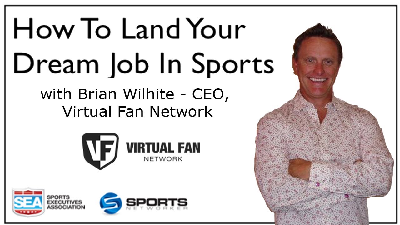 How To Land Your Dream Job In Sports with Brian Wilhite, CEO - Sqor.com ...