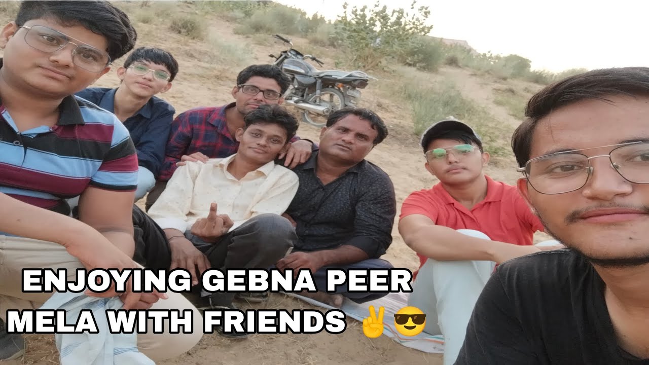 Enjoy In Gebna Peer Mela With Friends || Vlog || Mak Channel - YouTube