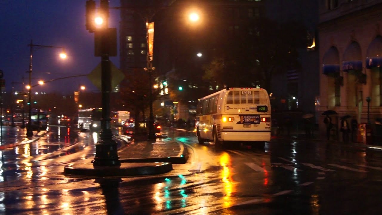 Mta New York City Bus RTS-06 #5072 On The M20 - YouTube