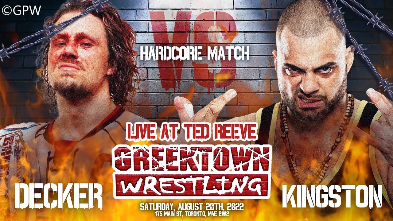 Channing Decker vs Eddie Kingston / Hardcore Match / GPW The Mad King ...