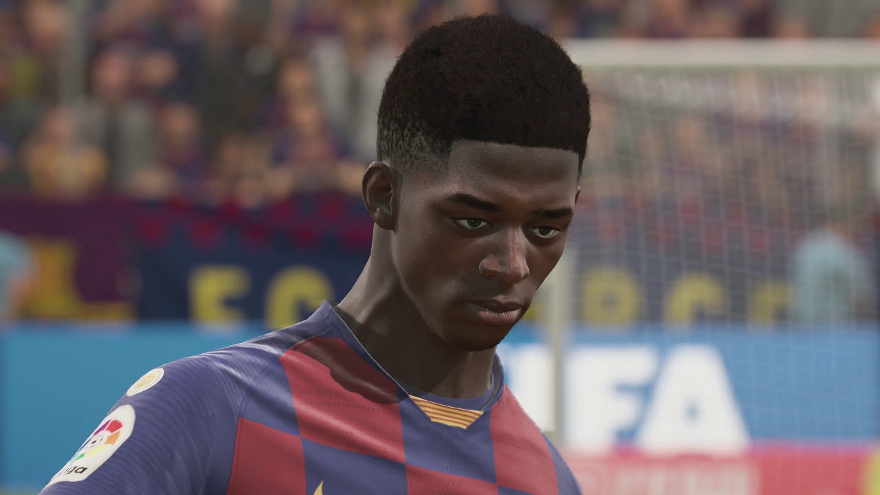 FIFA 20 - Barcelona Player Faces - YouTube