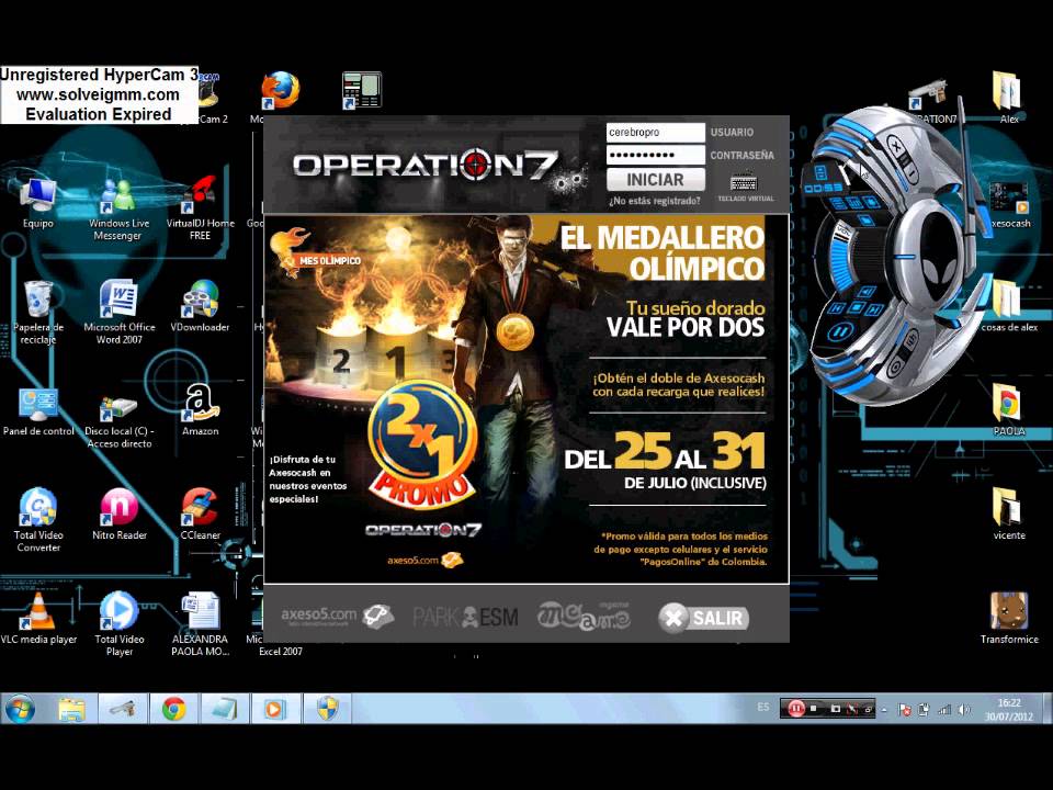Como crear una cuenta en OPERATION 7 - YouTube