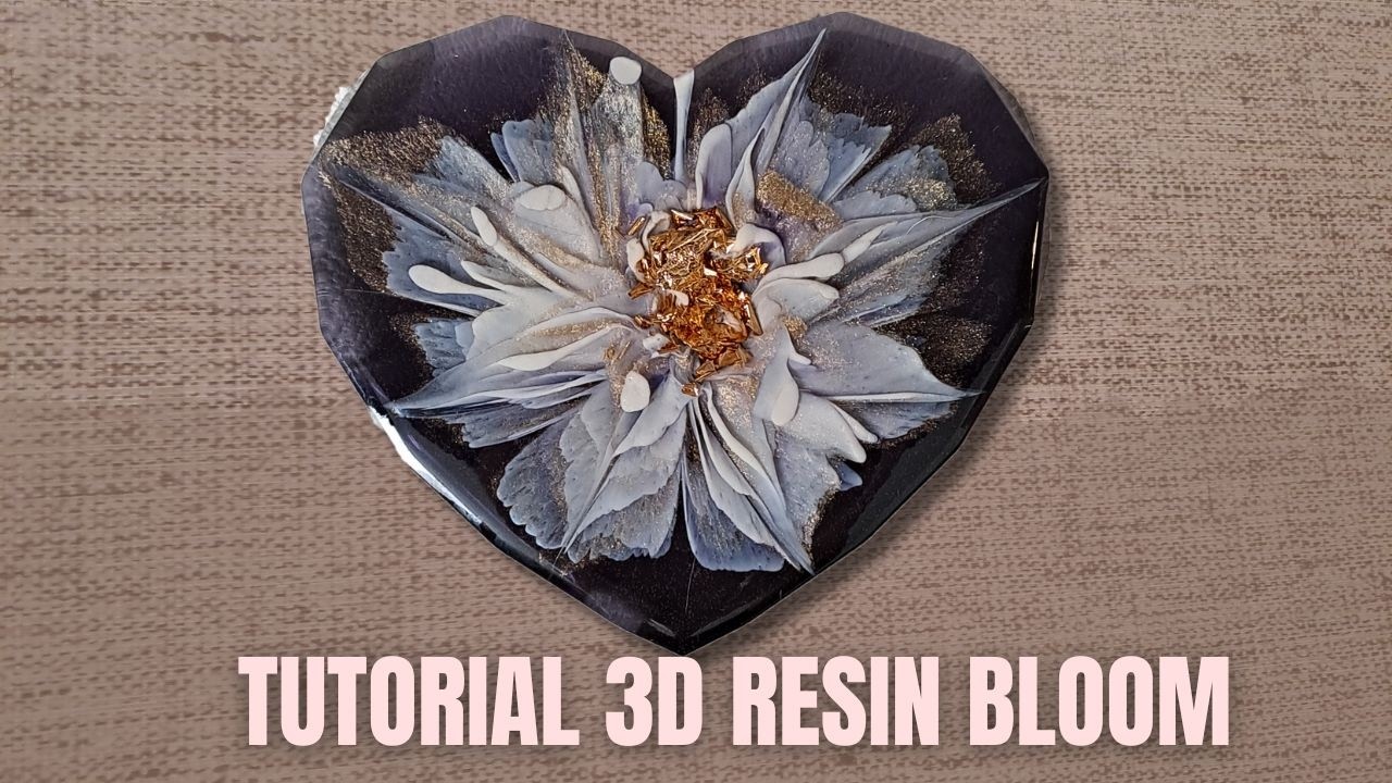 Purple Illusion 3D Resin Bloom Tutorial - Beginners Friendly Technique ...