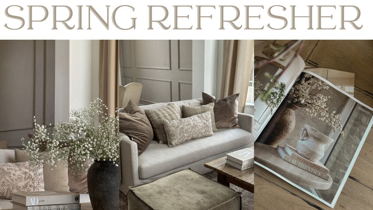 Creating a COZY Spring Atmosphere in Your Home! - YouTube