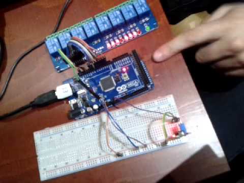 Arduino sound switching relays - YouTube