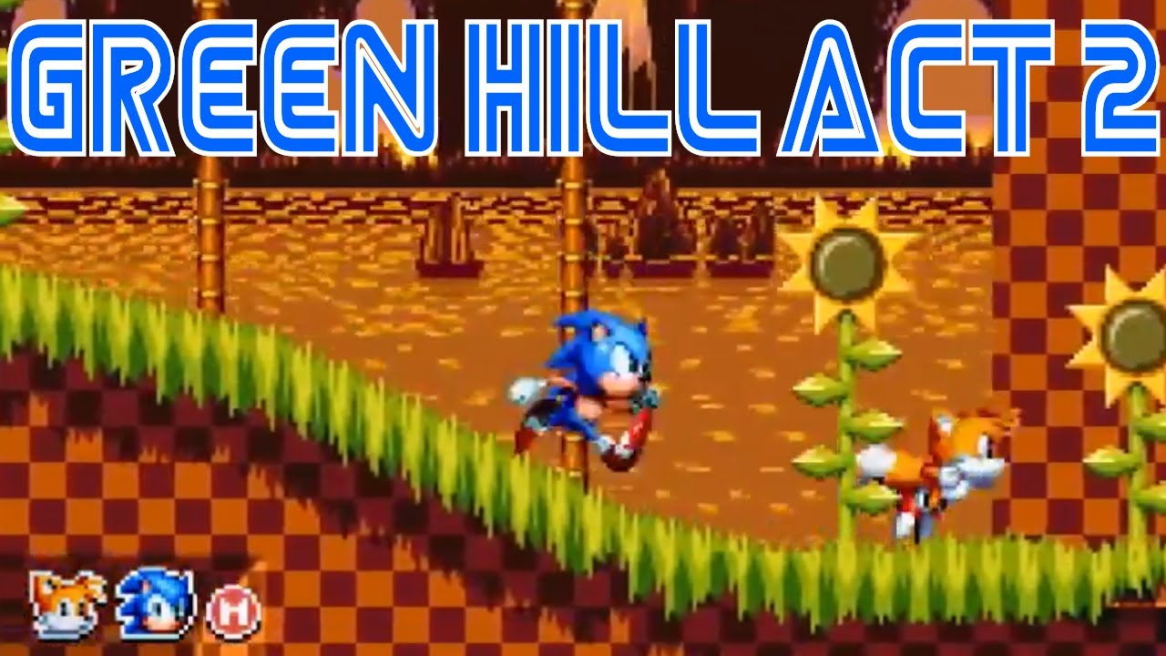Sonic Mania - Green Hill Zone Act 2 (Sega Genesis Extended Remix) - YouTube