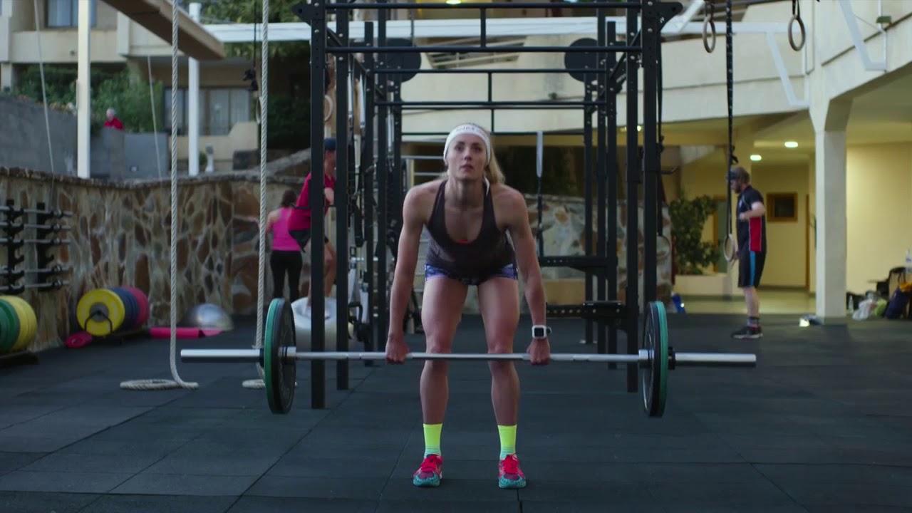 Triathlete Lucy Charles Swimming Tips Strength Training Red Bull Fit