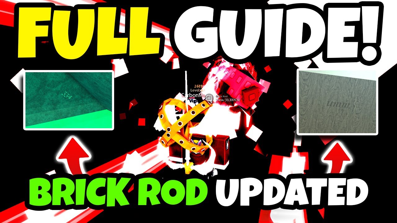 The NEW BRICK ROD FULL GUIDE After UPDATE In FISCH Roblox! - YouTube