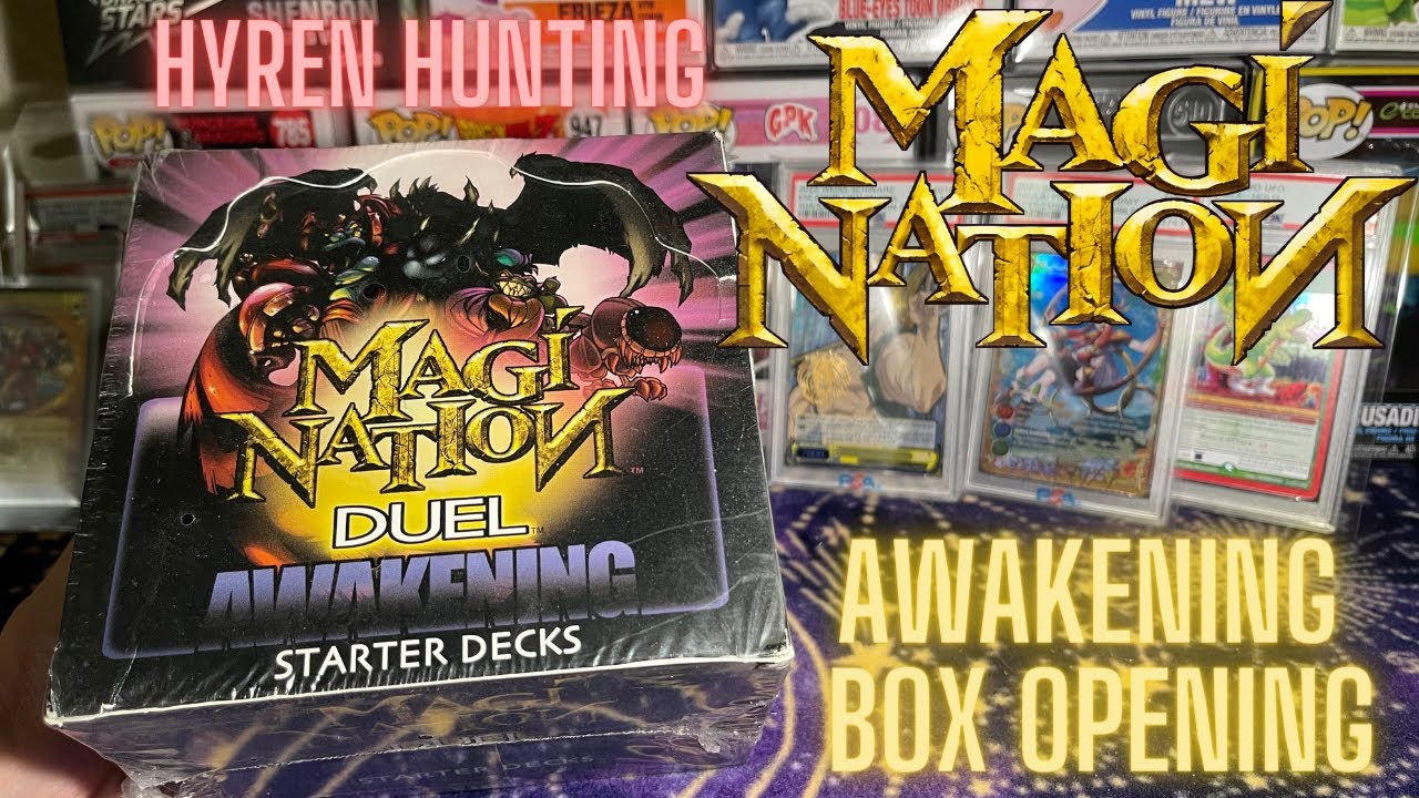 Magi Nation AWAKENING Starter Box Opening [ Hyren Hunting ] PULLED SOME ...