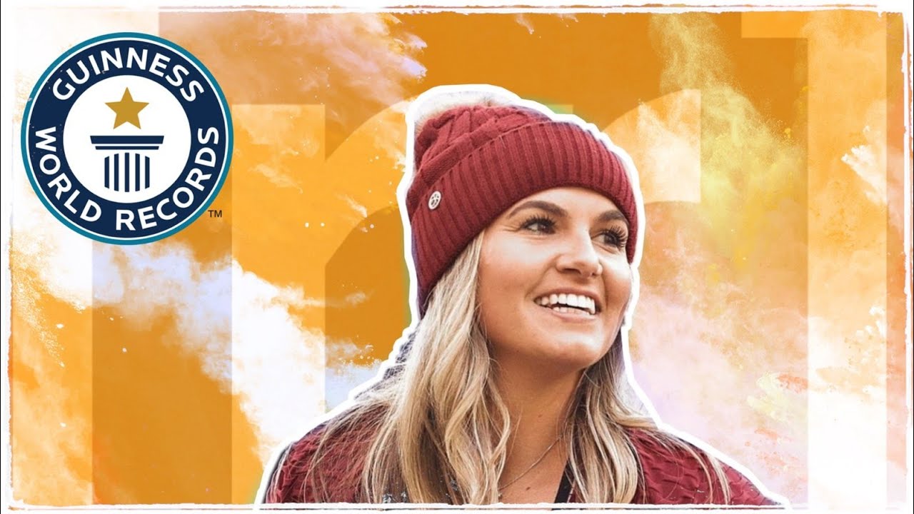 Jenna Bandy On Breaking And Holding A Crazy Guinness World Record - YouTube
