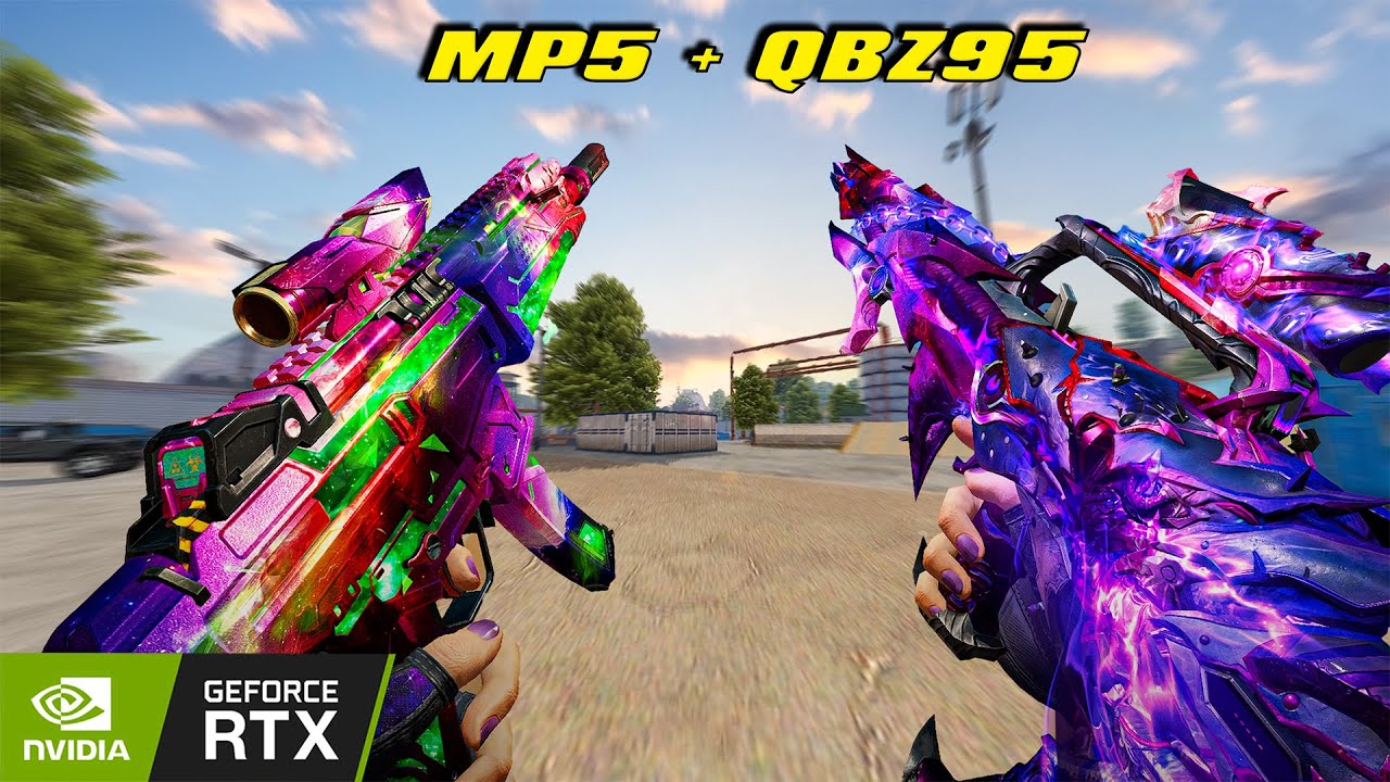 QBZ95 ANDROMEDA CAMO + MP5 FALLUX BLOOD STRIKE RANDOM SQUAD DESERTED ...