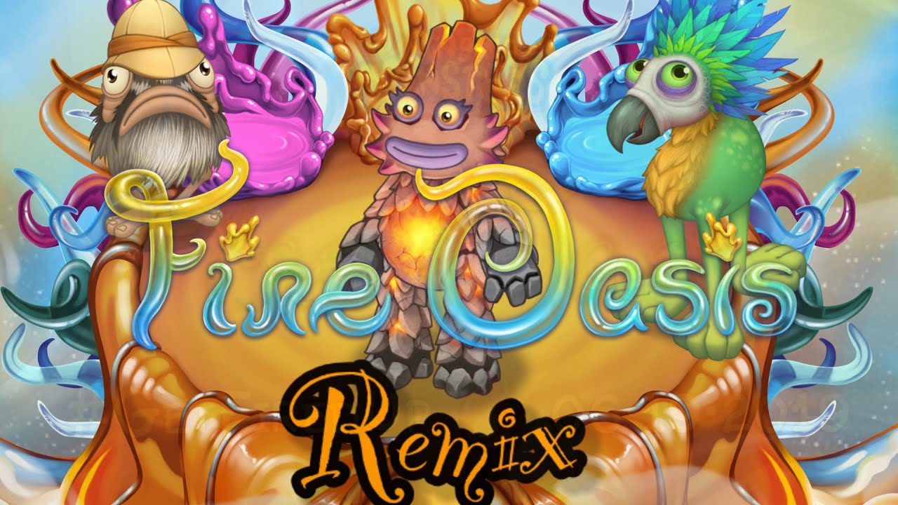Fire Oasis Remix (+ Mimic & Wubbox) - YouTube