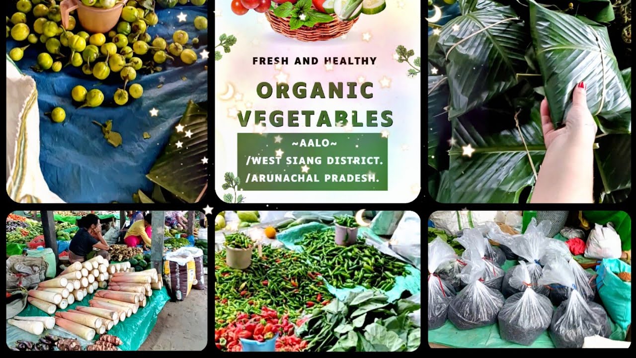 AALO Local Vegetable Daily Market🥦🥬|| West Siang District || Arunachal ...