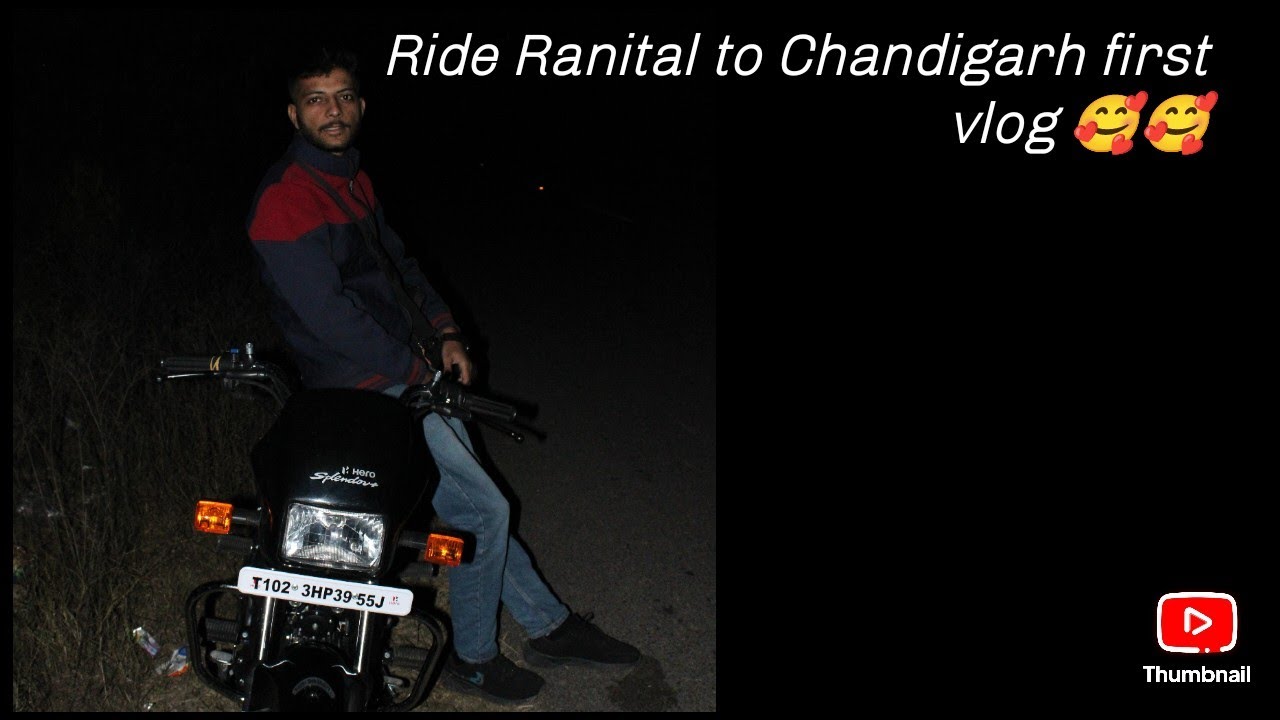 Ranital to Chandigarh ride with splendor🥰🥰🥰🥰 - YouTube