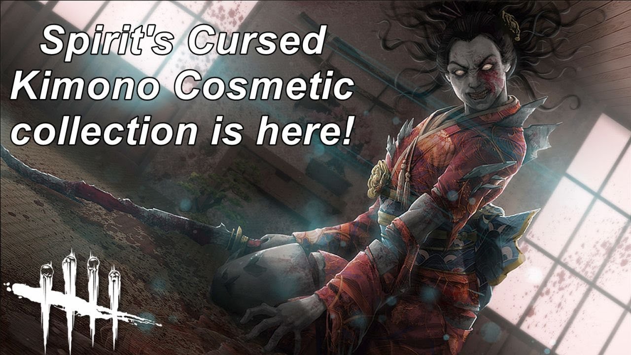 Dead By Daylight| The Spirit's Cursed Kimono Cosmetics Collection is ...