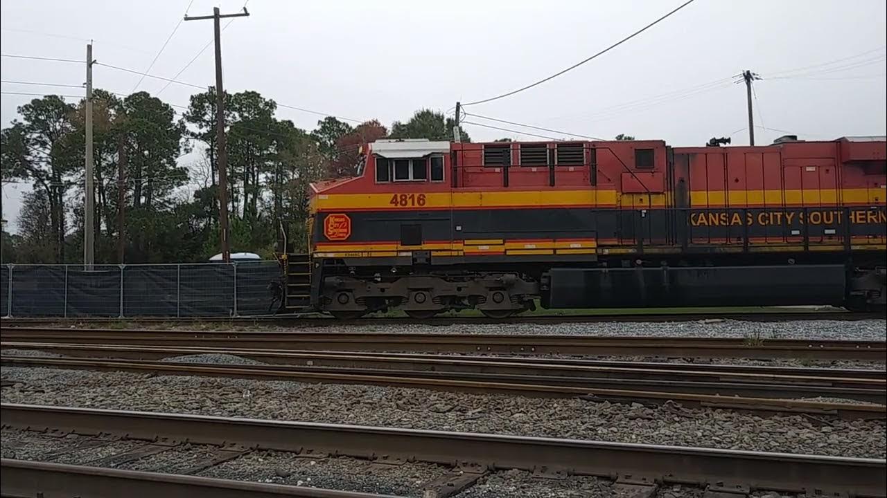 KCS, UP, ABD NS POWER MOVE SWITCHING AROUND IN NS'S SIMPSON YARD JAX P2 - YouTube